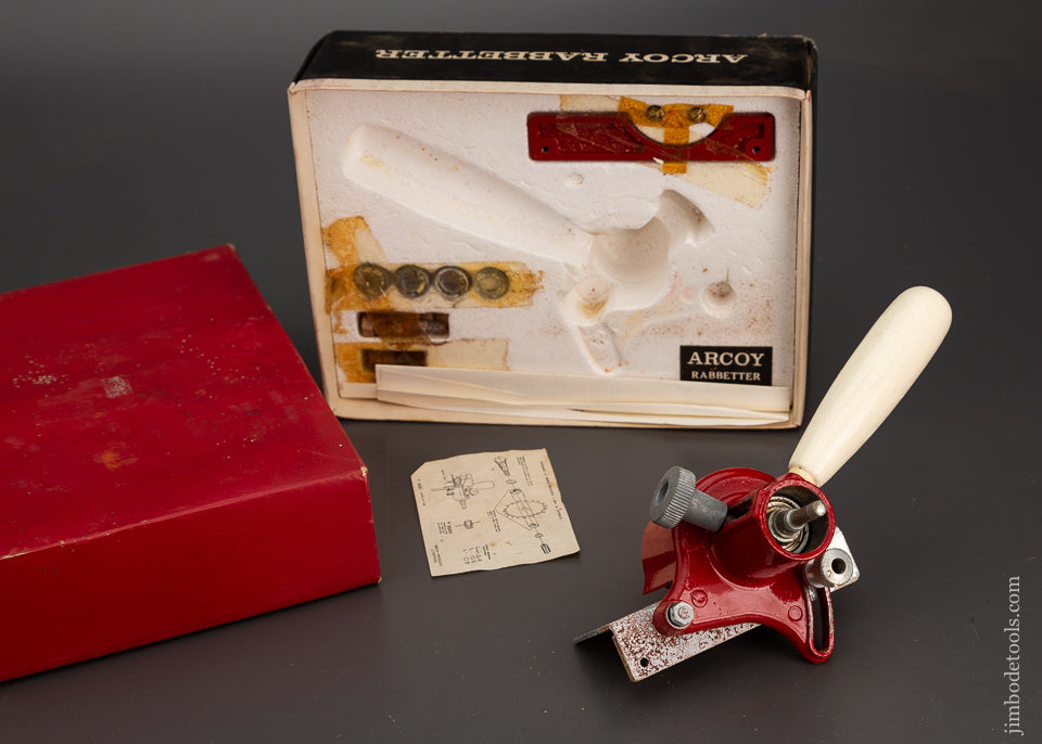 Unusual Rabbet Saw ARCOY Rabbetter in Box -- 102432 – Jim Bode Tools