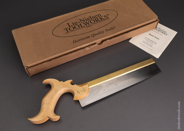 LIE NIELSEN Tapered 10" Dovetail Saw SAW-TDS Mint in Box -- 102858 ...