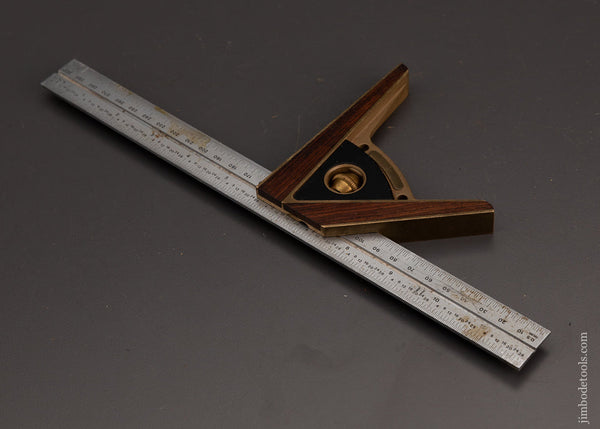 BRIDGE CITY TOOL WORKS CS-12 Combination Square -- 103289 – Jim Bode Tools