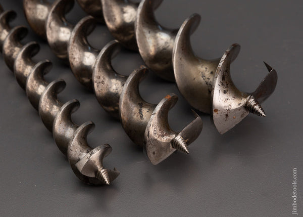 Near Mint Set of 3 Boring Machine Bits by SNELL MFG. CO. - 103638 – Jim ...