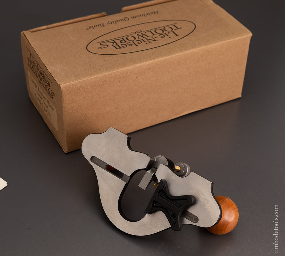 LIE NIELSEN 71-CT Large Router Plane Mint in Box - 103718 – Jim Bode Tools