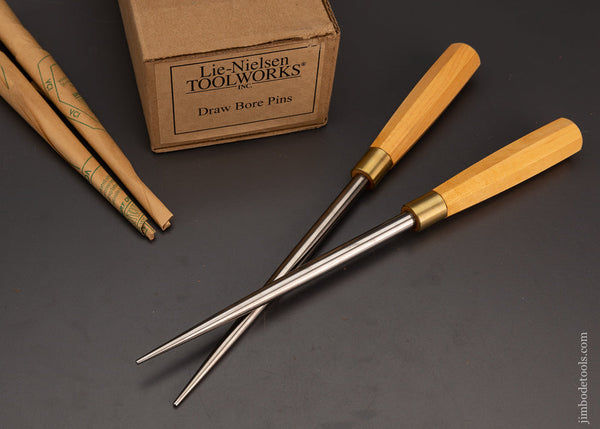 DISCONTINUED LIE NIELSEN Draw Bore Pins Mint in Box -- 103758 – Jim ...