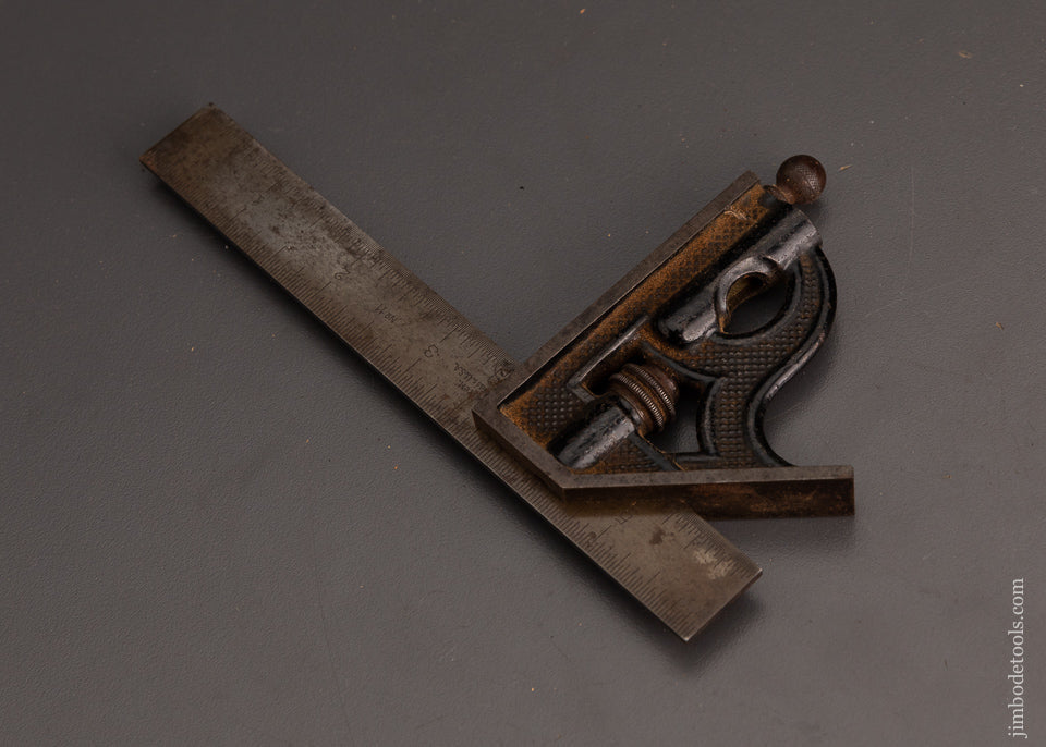 6 Inch Combination Square STARRETT - 103830 – Jim Bode Tools