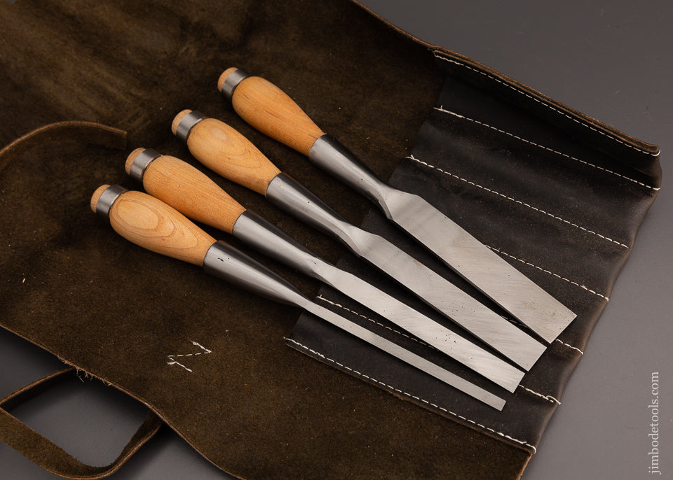 Mint Set of 4 BARR Heavy Duty Bench Chisels - 103849 – Jim Bode Tools