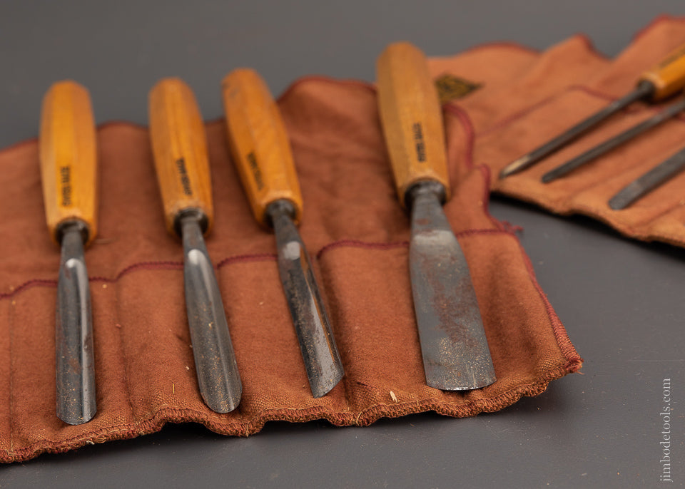 Set of 9 PFEIL SWISS MADE Carving Tools Gouges - 104215 – Jim Bode Tools