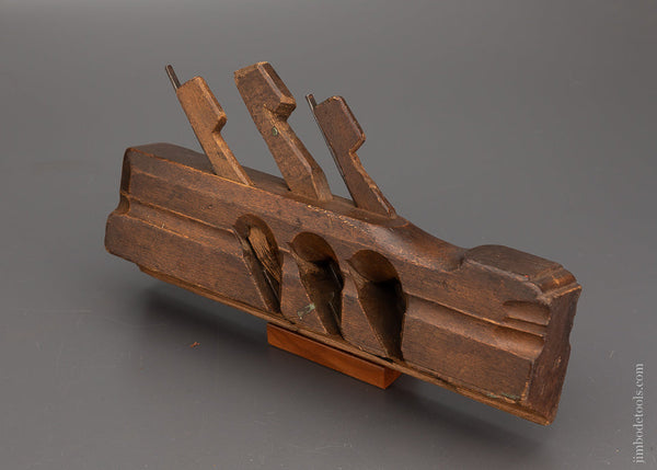 Excellent Triple Iron Dutch Complex Moulding Plane — 104222 – Jim Bode ...