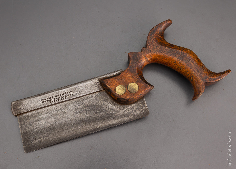 The “JOHN SIMPSON SAW” by NEWBOULD 6 Inch Dovetail Saw - 104517 – Jim ...