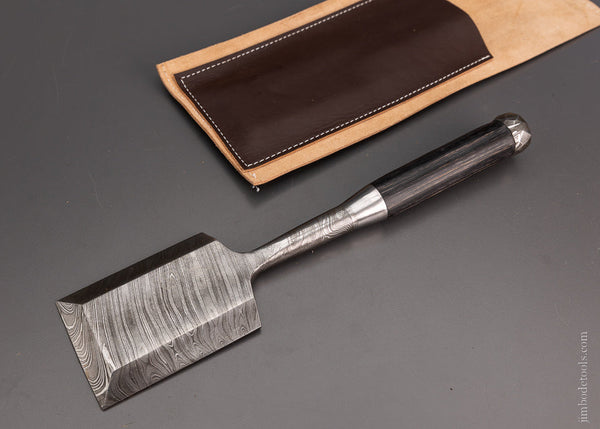 Monster 3 Inch Japanese Style Damascus Chisel Heavy Framing Chisel Sli ...