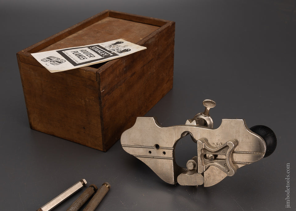 STANLEY No. 71 Router Plane 100% Complete in Custom Box! - 104627 – Jim ...