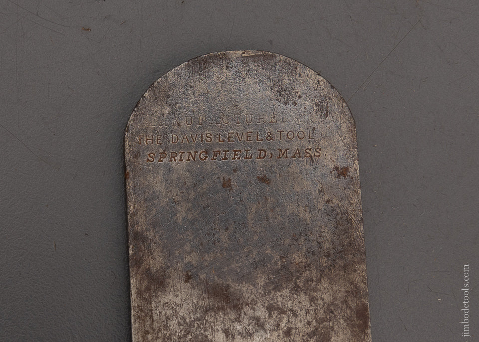 Rare DAVIS LEVEL & TOOL CO. Block Plane SIGNED! - 104790 – Jim Bode Tools