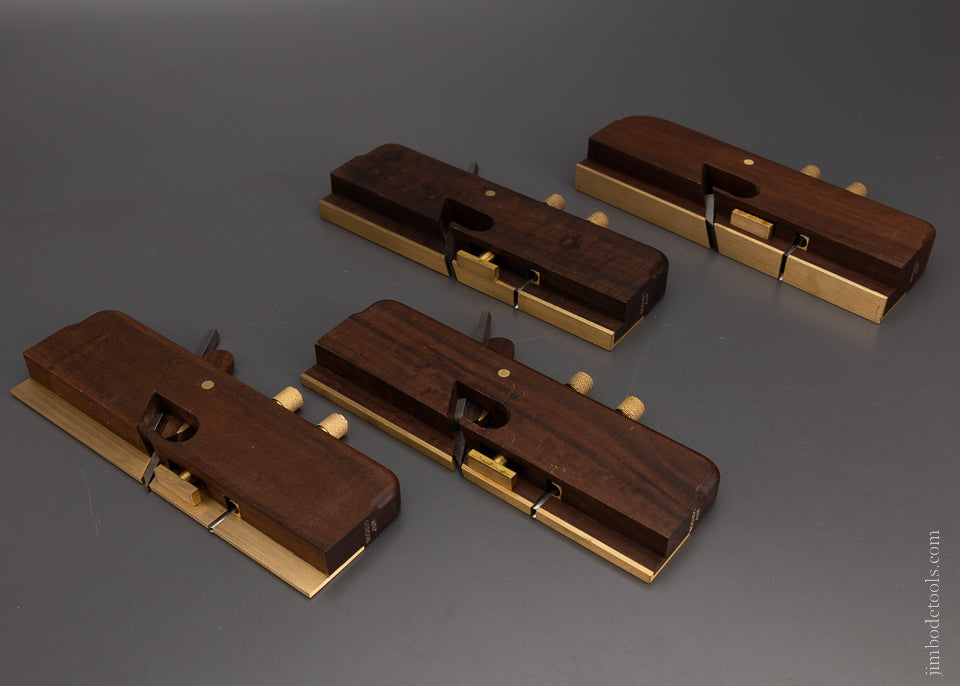 Spectacular Set of 4 Dado Planes by HNT GORDON in Gidgee - 104949 - AS ...