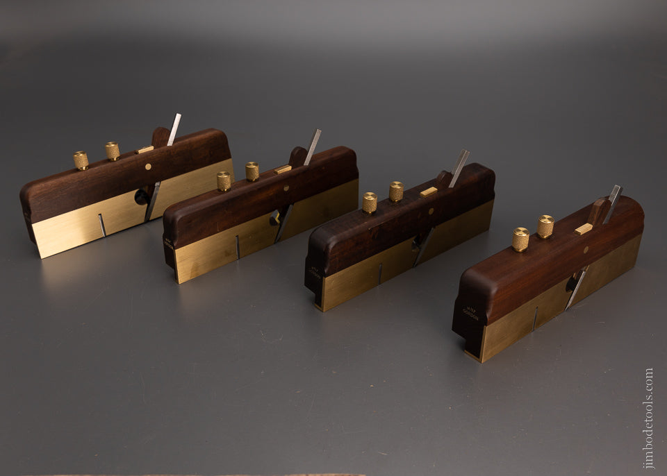 Spectacular Set of 4 Dado Planes by HNT GORDON in Gidgee - 104949 - AS ...