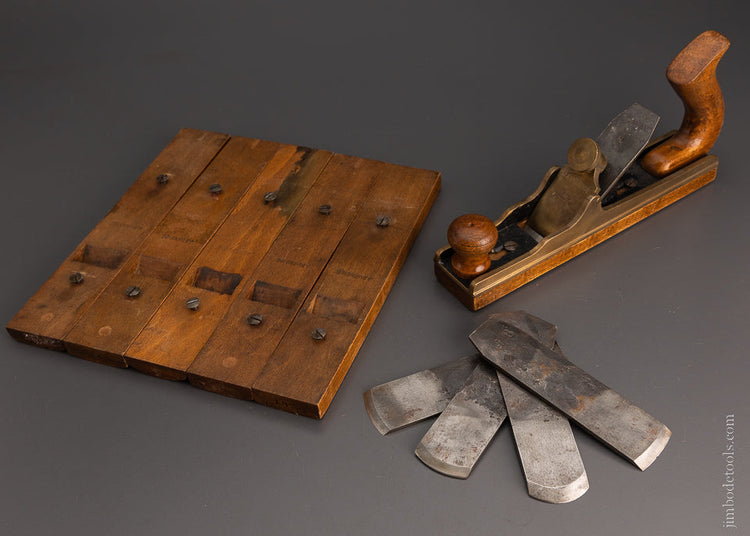 Pattern Maker’s Plane with 6 Soles & 5 Irons - 105157 – Jim Bode Tools