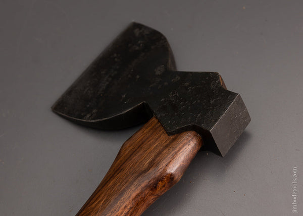 Gorgeous Single Bevel Side Axe with Rosewood Handle Right Hand Bench A ...