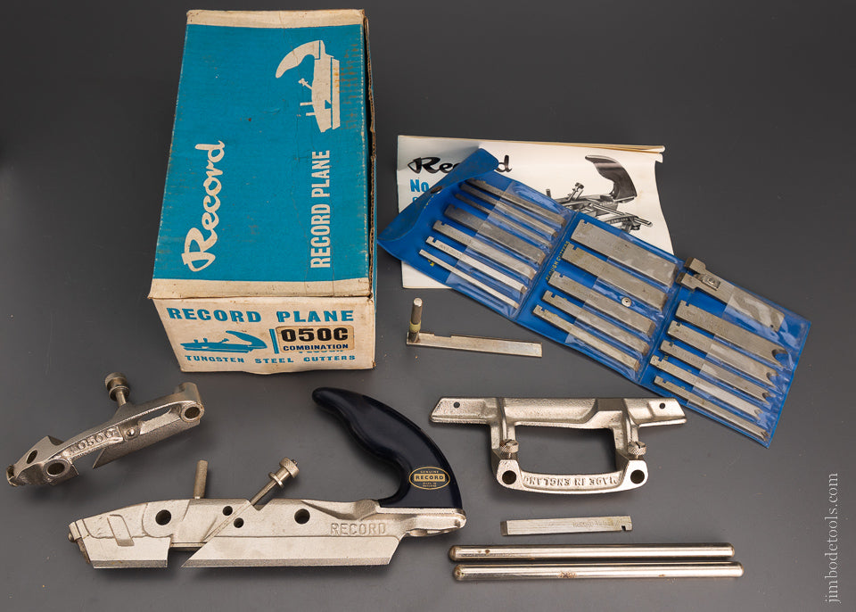 RECORD No. 050C Plow Plane 100% Complete 100% Complete Mint in Box - 1 ...