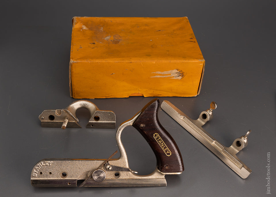 STANLEY No. 50 Combination Plow Plane in Original Box100% Complete - 1 ...