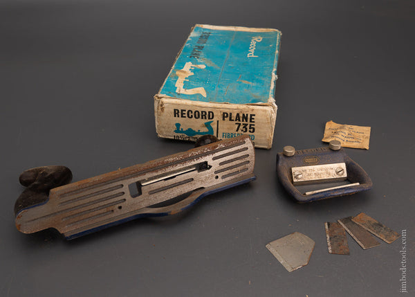 RECORD No. 735 Plane in Box - 105489 – Jim Bode Tools