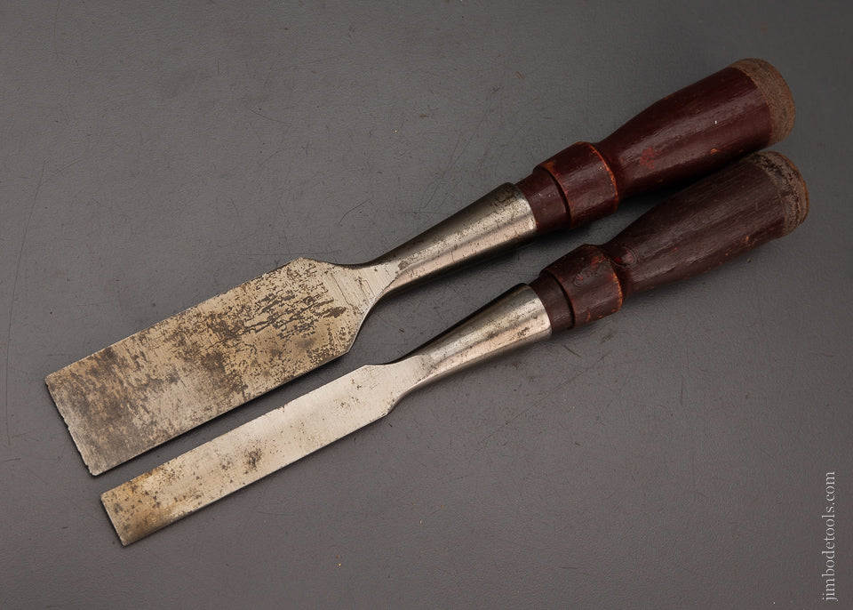 Pair STANLEY No. 750 Chisels 5/8 & 1 1/4 Sizes Fine - 105516 – Jim Bode ...