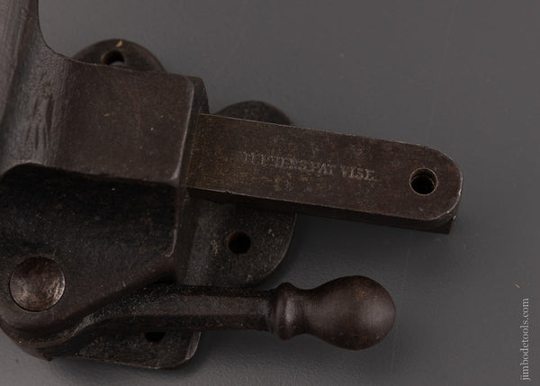 Rare STEPHENS Quick Release Lever Lock Mini Vise HICKOX PAT. 1880 - 10 ...
