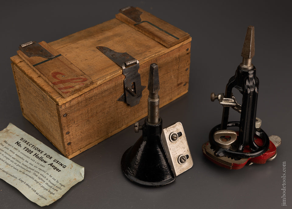 Sweet Tenon Set, Hollow Auger & Dowel Pointer Chair Maker’s - 106495 ...