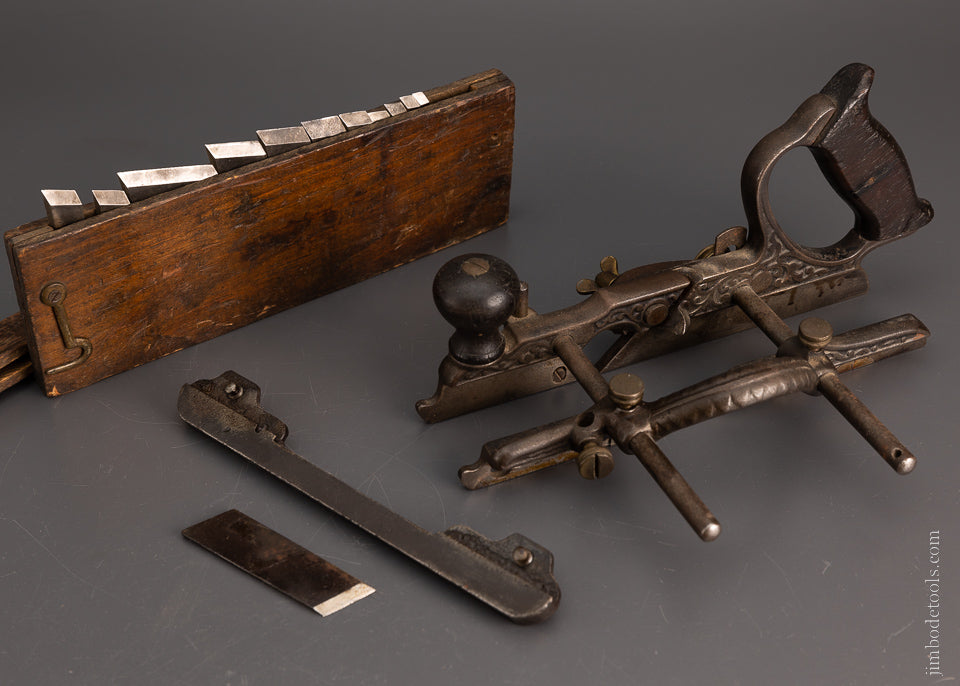 STANLEY No. 46 Skewed Plow Plane with All 12 Cutters - 106561 – Jim ...