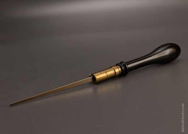 Beautiful Ebony English Pad Saw - 106928 – Jim Bode Tools