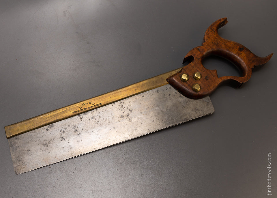 Pretty J. STARR Brass Back Carcass Saw - 107201 – Jim Bode Tools