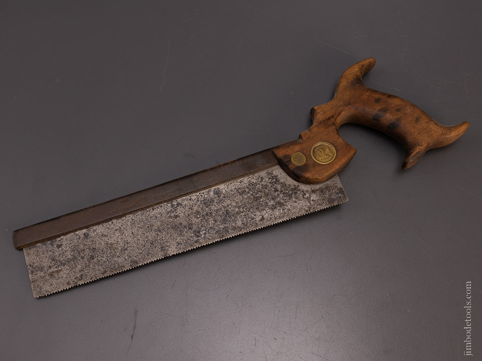Early Split Screw Eagle Medallion Jackson Back Saw - 107591 – Jim Bode ...