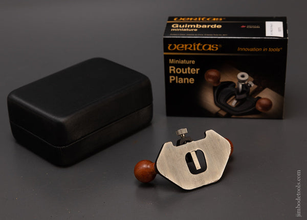 VERITAS Miniature Router Plane Mint in Box - 107655 – Jim Bode Tools