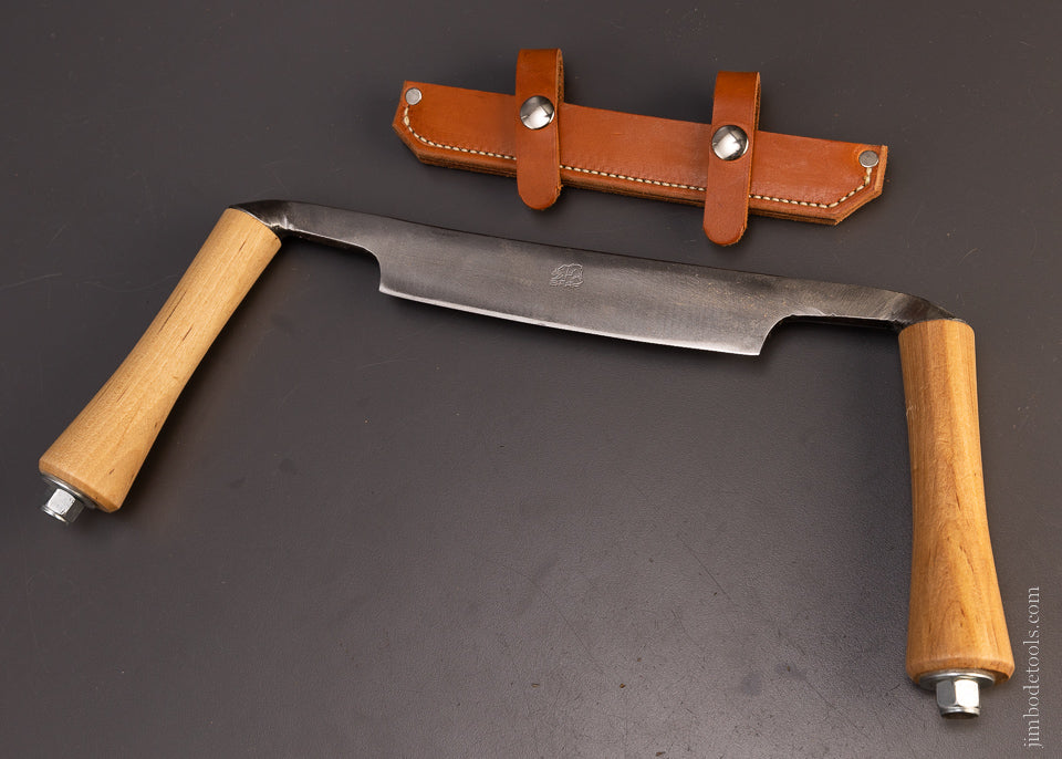 6 1/2 Inch Draw Knife with Sheath BARR - 107696 – Jim Bode Tools