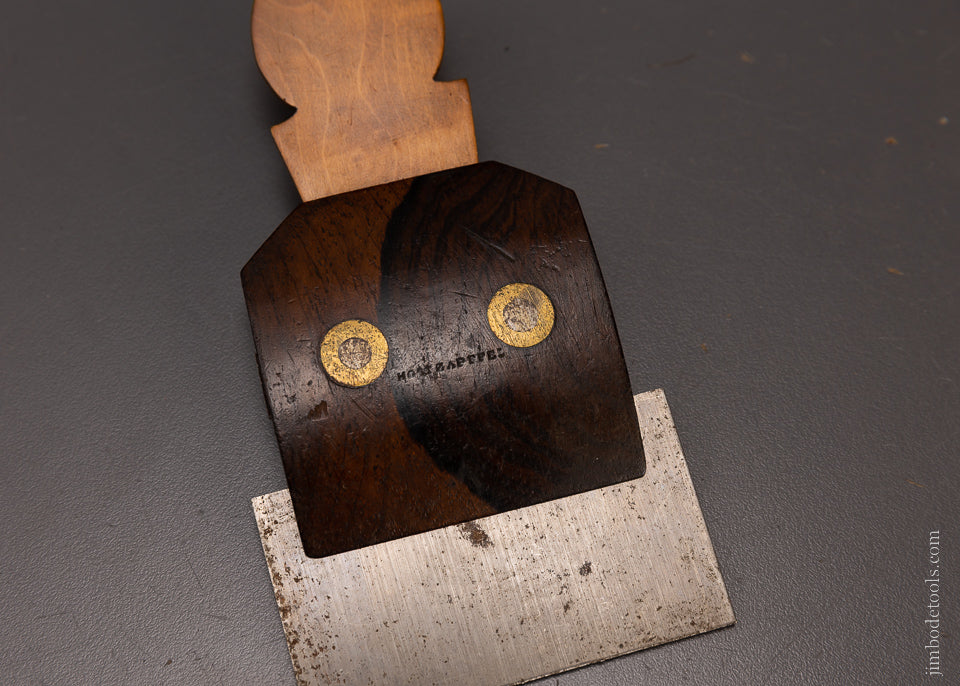RARE Rosewood and Boxwood Card Scraper Holder by HOLTZAPFFEL - 107901 ...