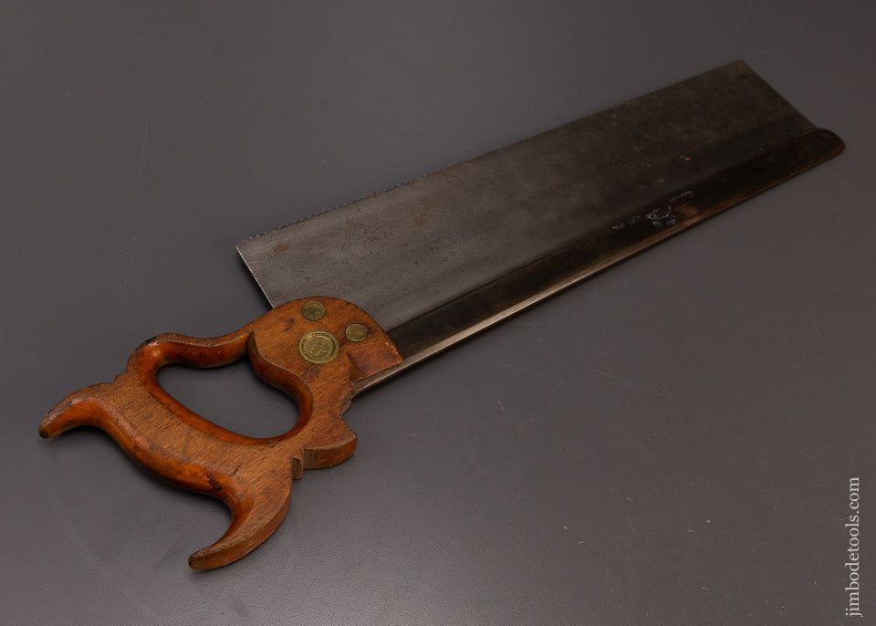 Dual Mark 16 Inch Back Saw BAKEWELL & CO. W.M. & B. MIDDLETOWN - 10792 – Jim Bode Tools