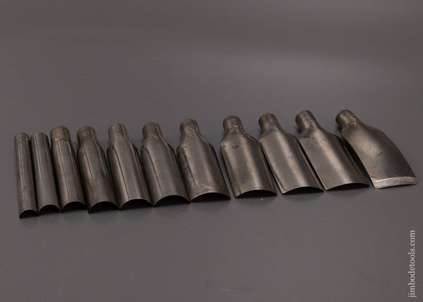 Rare & Fine 25 Piece Pattern Maker’s Paring Chisel & Gouge Set by ADAM ...