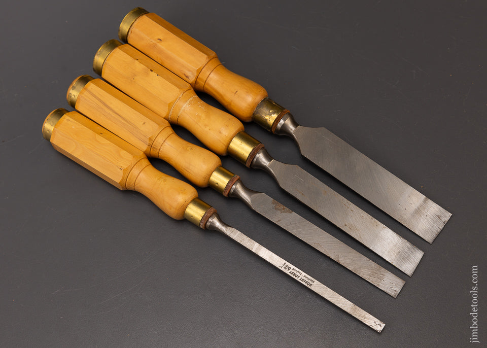 Mint Unused LONDON BOXWOOD Handle Bench Chisels - 108547 – Jim Bode Tools