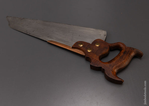 Rare DISSTON No. 8 Double Cove Half Back Saw - 108644 – Jim Bode Tools