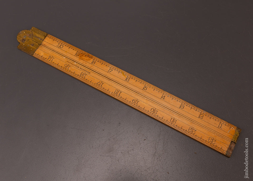 STANLEY SWEETHEART No. 18 Rule 2 Foot Extra Fine - 108681 – Jim Bode Tools