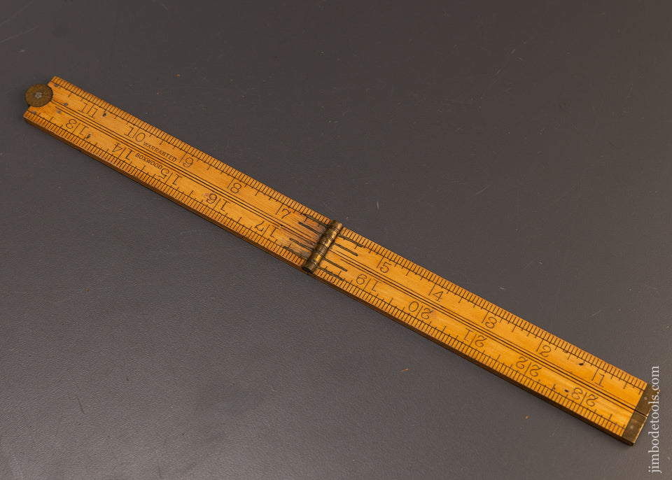 STANLEY No. 68 SWEETHEART 2 Foot 4 Fold Rule Extra Fine - 108690 – Jim ...