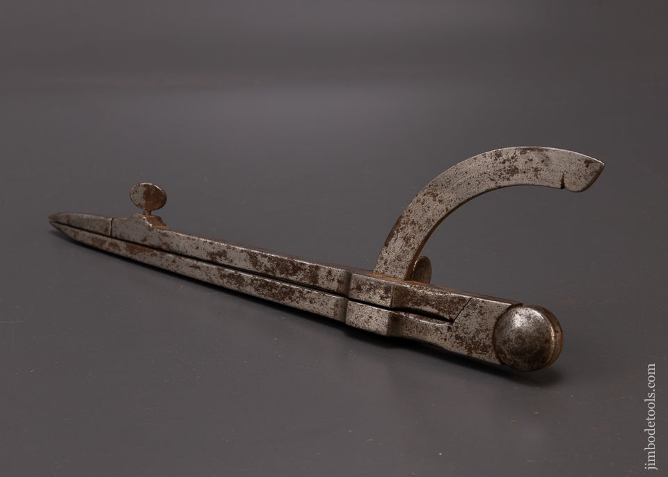 Hand-Forged 12 Inch Dividers with Removable Tip - 108780 – Jim Bode Tools