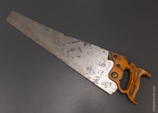 Rare STANLEY Tool Chest Saw 20 inch Panel Saw - 108932 – Jim Bode Tools