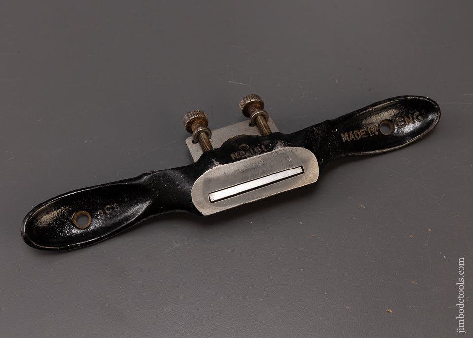 STANLEY No. 151 Spoke Shave with Hock Iron - 109122 – Jim Bode Tools