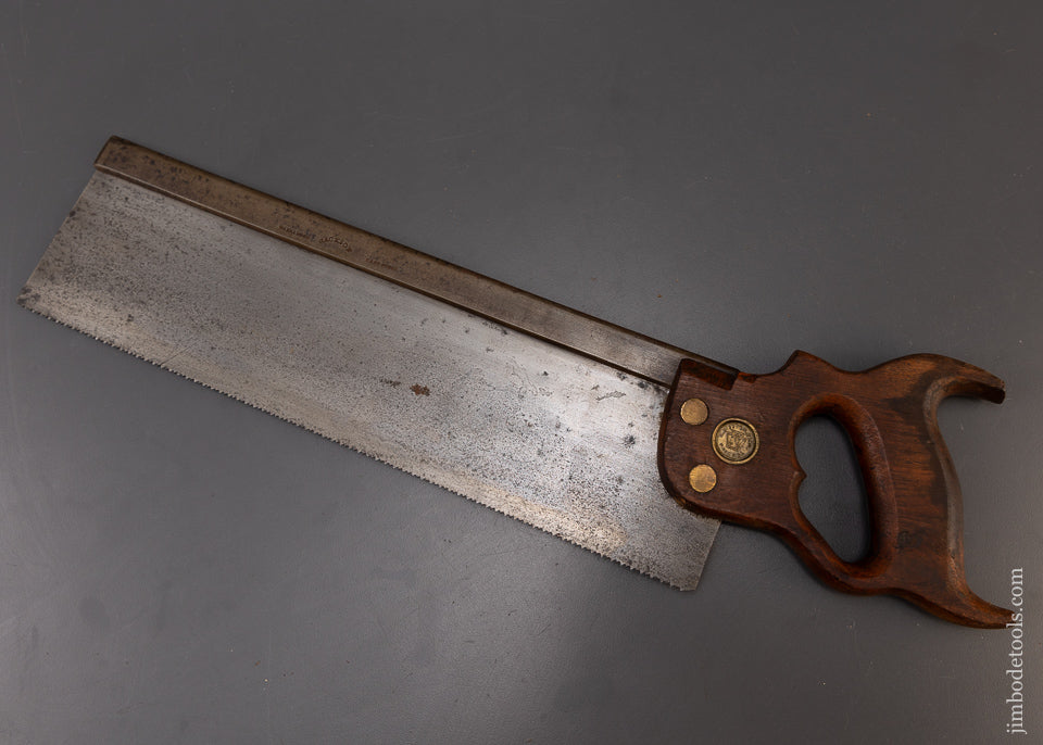 Early Split Screw JACKSON Back Saw - 109155 – Jim Bode Tools