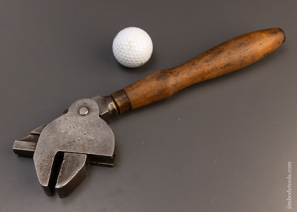 Rare P. LOWENTRAUT 1889 PATENT Automatic Wrench - 109476 – Jim Bode Tools