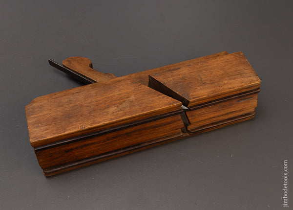 Fine 2 1/2 Inch Wide E.W. PENNELL Moulding Plane with Lignum Boxing ...