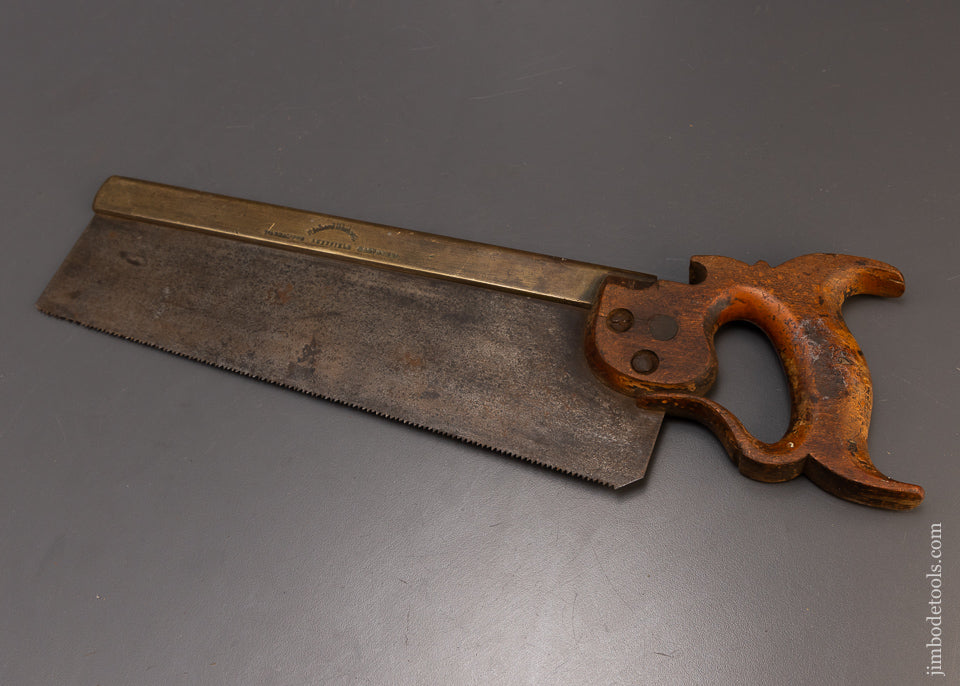 RICHARD IBBOTSON SHEFFIELD Brass Back Dovetail Saw - 109540 – Jim Bode ...