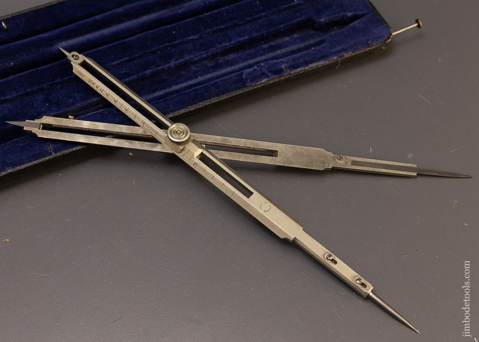 Fantastic 10 Inch German Silver Proportional Dividers by TACRO GER ...