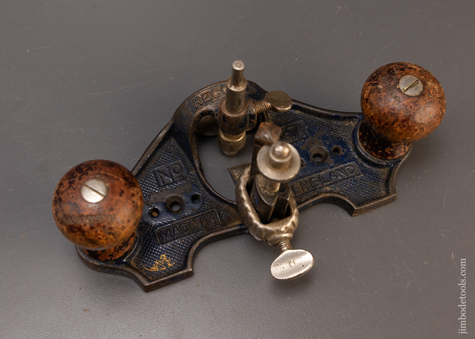 RECORD No. 71 Router Plane with 1 Cutter - 109891 – Jim Bode Tools