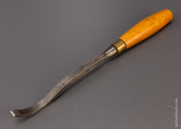Swan Neck Mortise Chisel 1/2 Inch Boxwood - – Jim Bode Tools