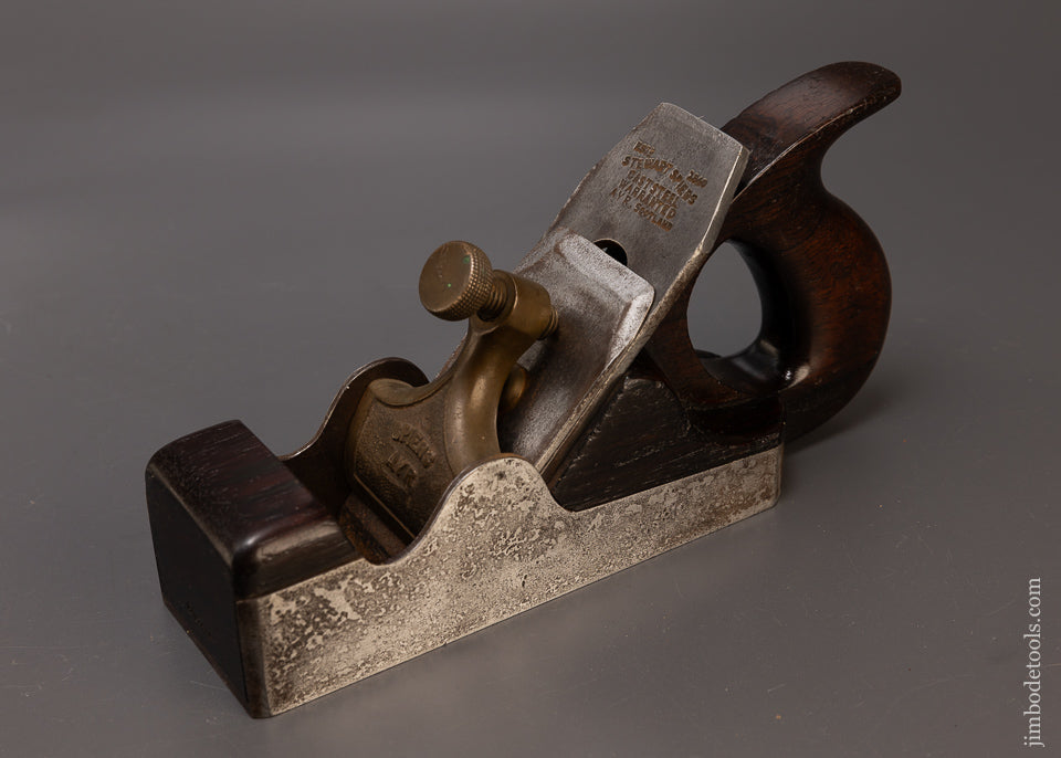 Rare SPIERS No. 7 Rosewood Dovetailed Infill Plane with Closed Handle ...
