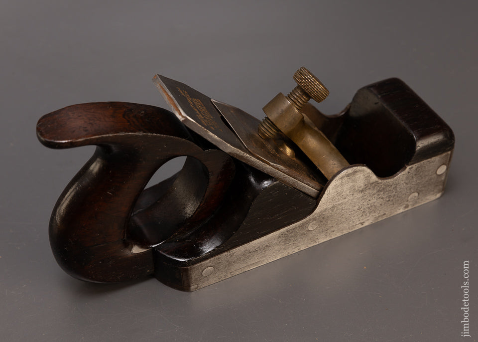 Rare SPIERS No. 7 Rosewood Dovetailed Infill Plane with Closed Handle ...