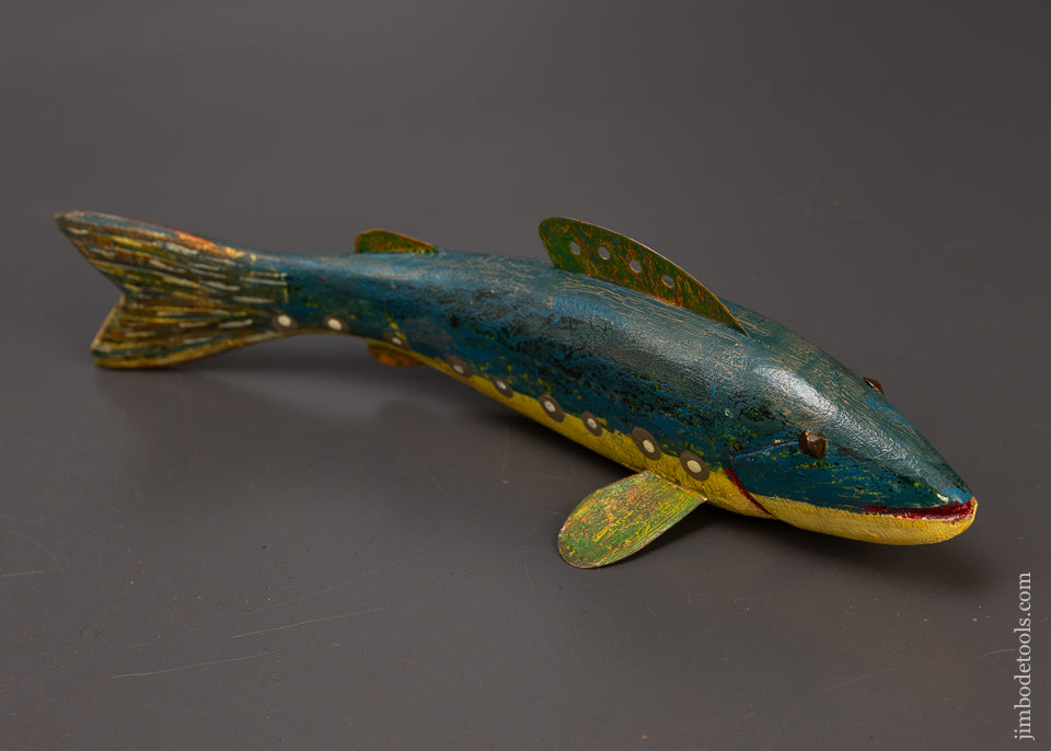 Swimming Trout Fish Decoy by ROBERT LINDNER Clarence, N.Y. - 110019 ...